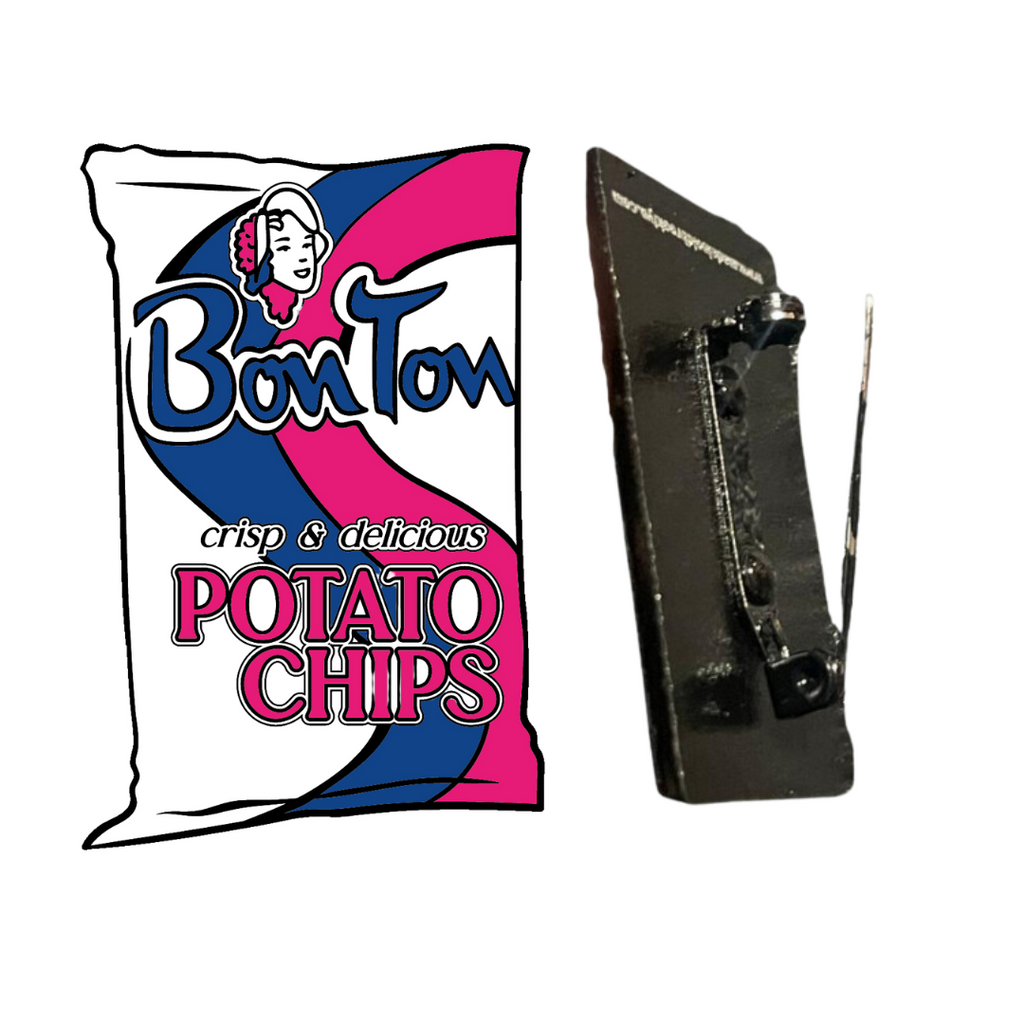 Bon Ton Chips Enamel Pin